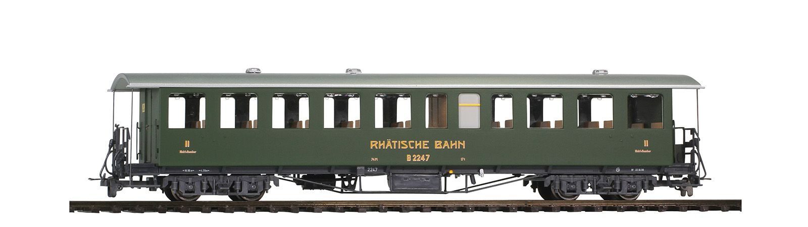 BEMO 3235 146 RhB B 2246 Nostalgie-Plattformwagen World of Trains Modelleisenbahn Shop